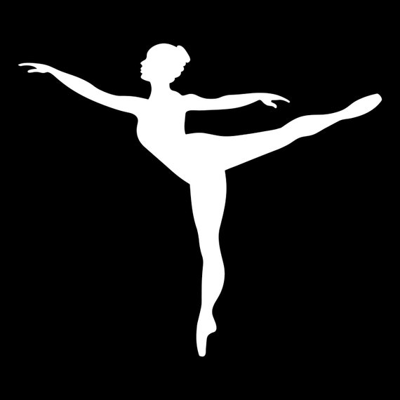 Arabesque Ballet Silhouette