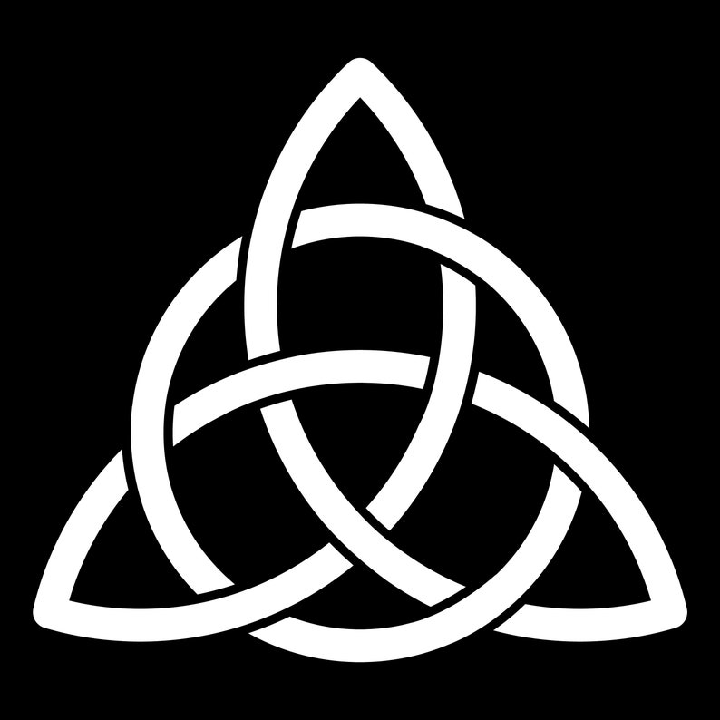 Triquetera Trinity Knot Vector Cut Download Svg Png - Etsy