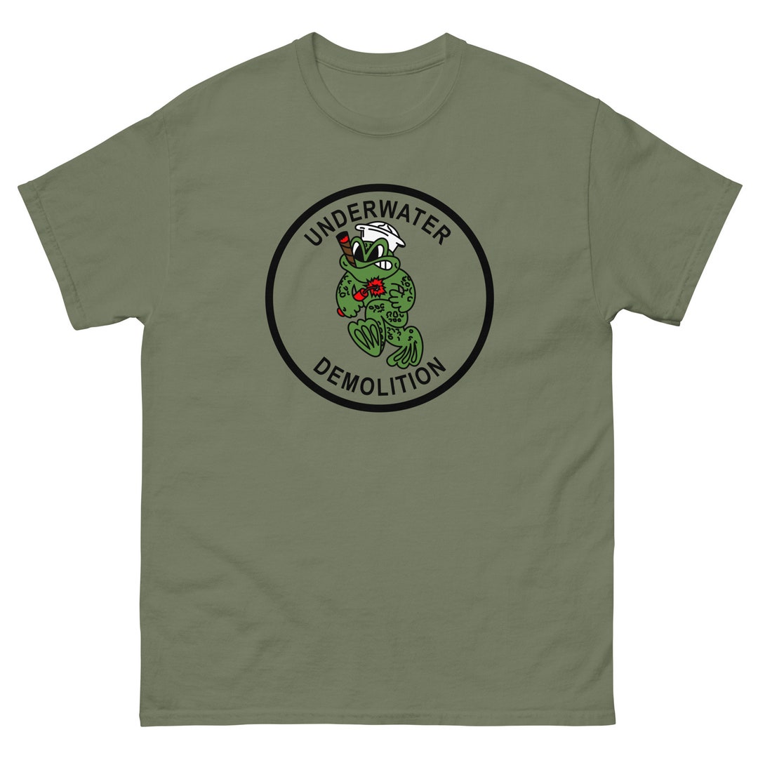 UDT Frogman Classic Tee - Etsy