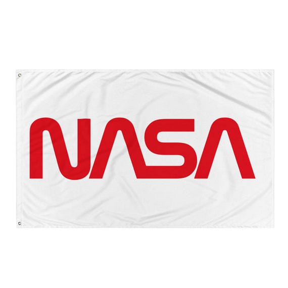 Nasa Flag Logo Oversized Nasa Logo And Flag License T Shirt | Boohoo