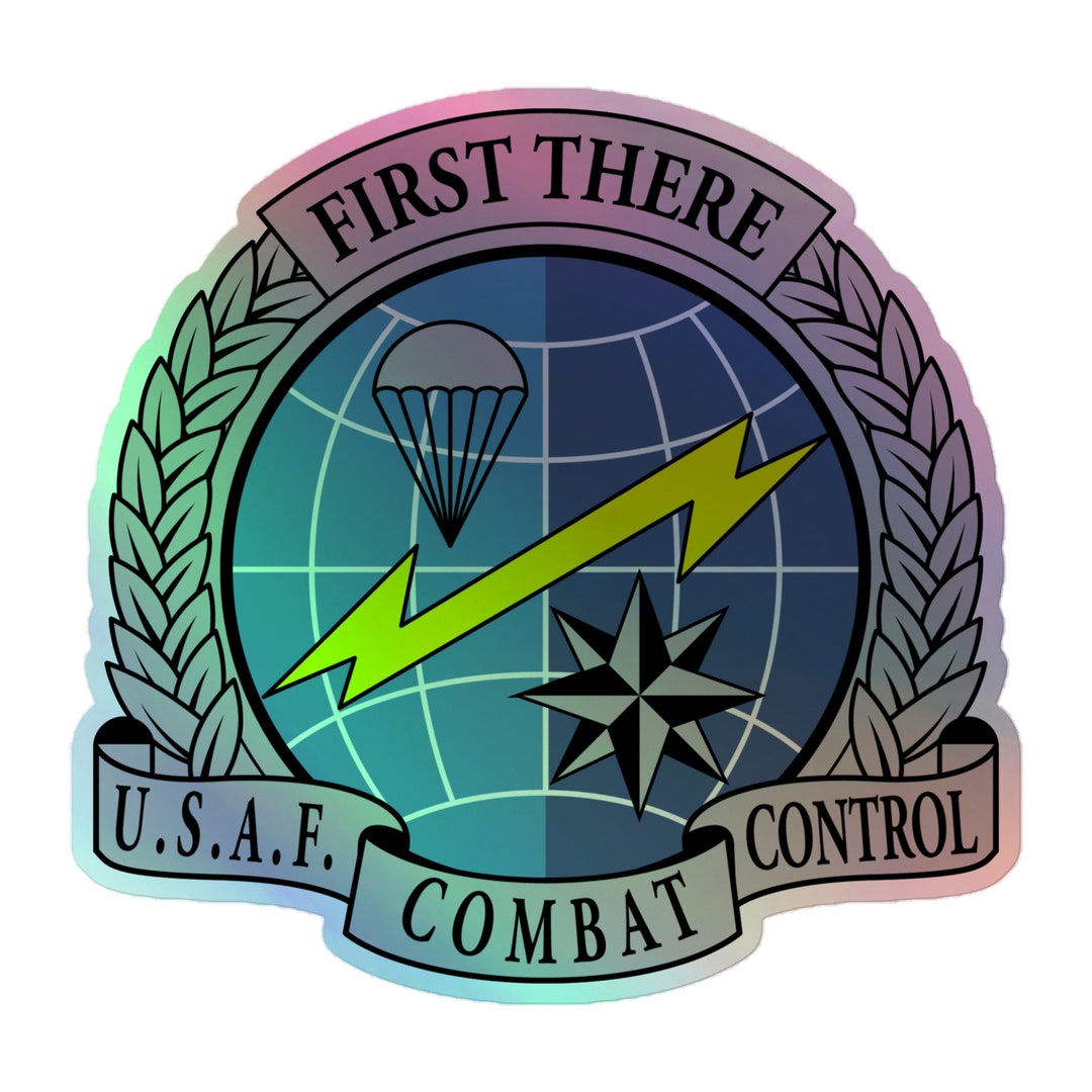 Combat Controller Holographic Stickers - Etsy