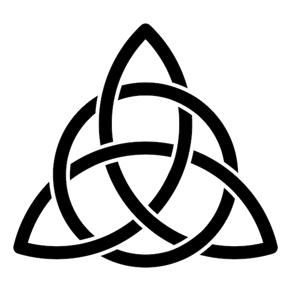 Triquetera Trinity Knot Vector Cut Download Svg Png - Etsy