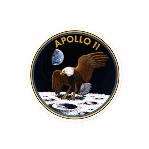 Apollo 11 Stickers - Etsy