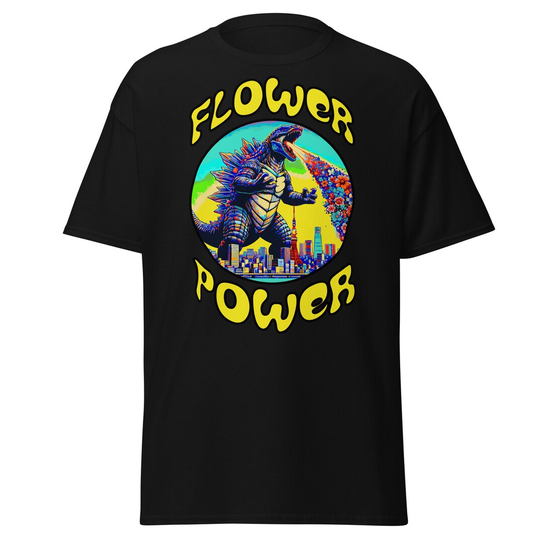 Flower Power Men's Classic Tee 5 Color Choices - Etsy