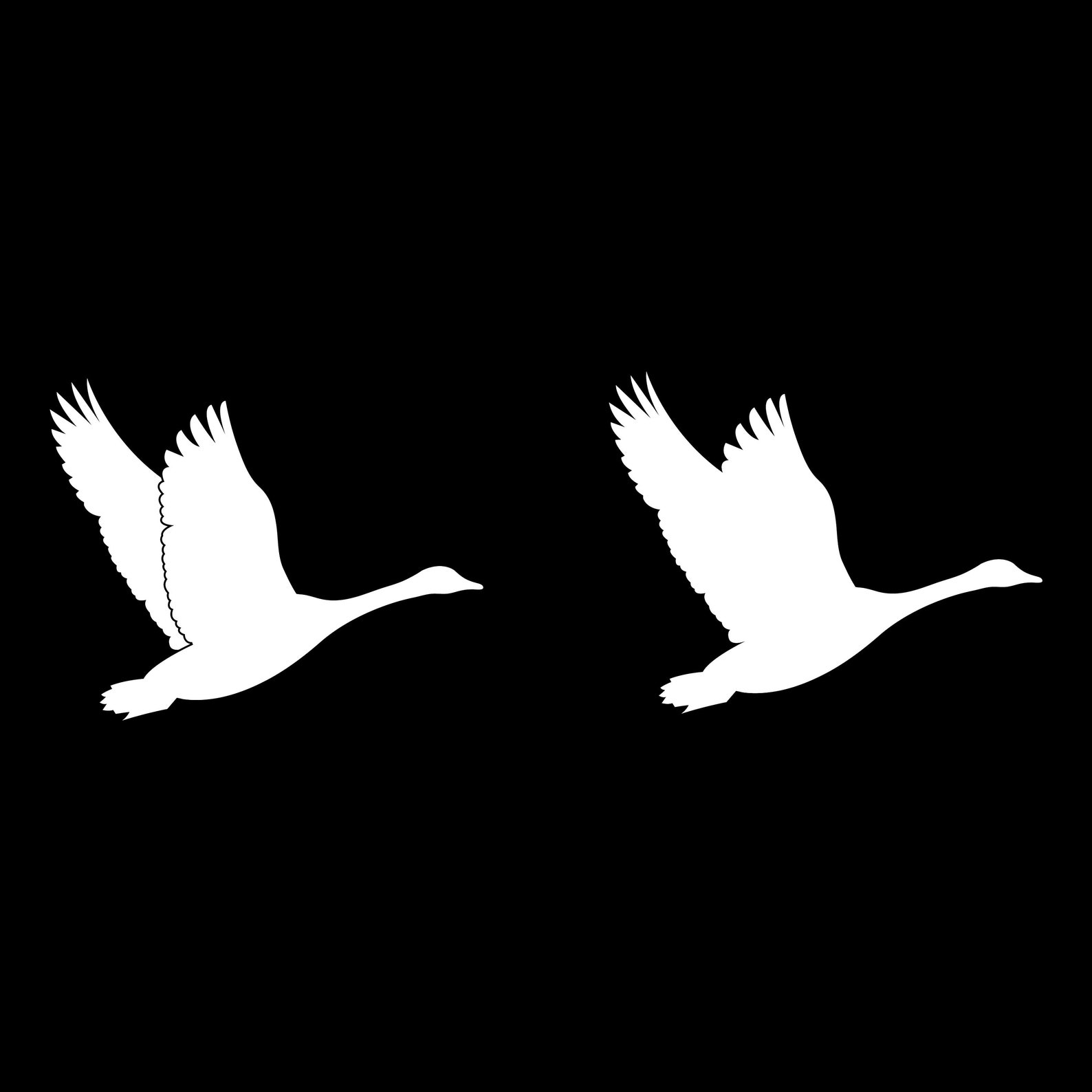 Goose Geese Digital Vector Cut Download Svg Png Dxf (Instant Download ...