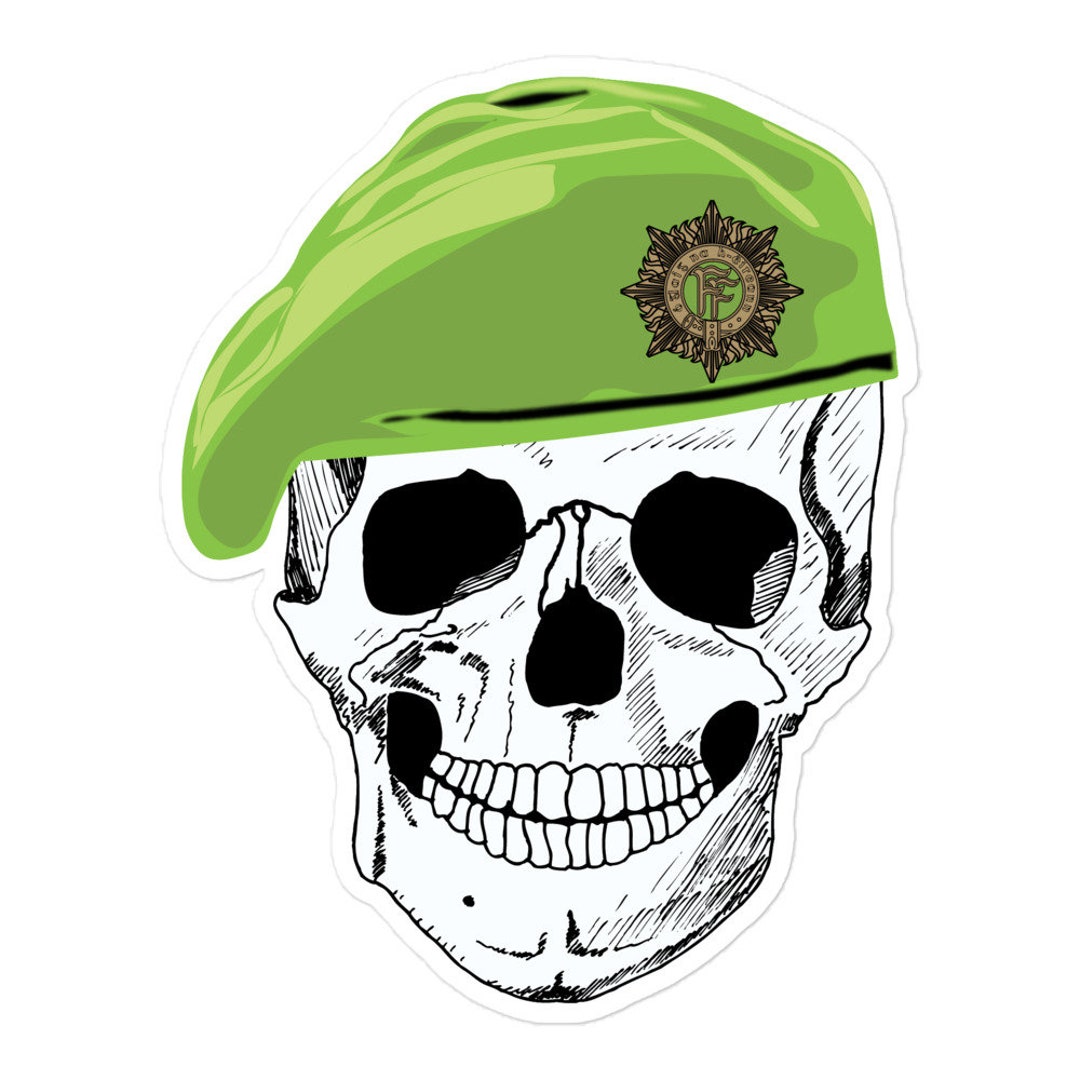 Irish Army Ranger Skull 2 - Etsy