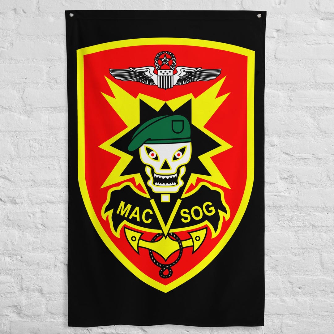 MACV SOG Flag - Etsy