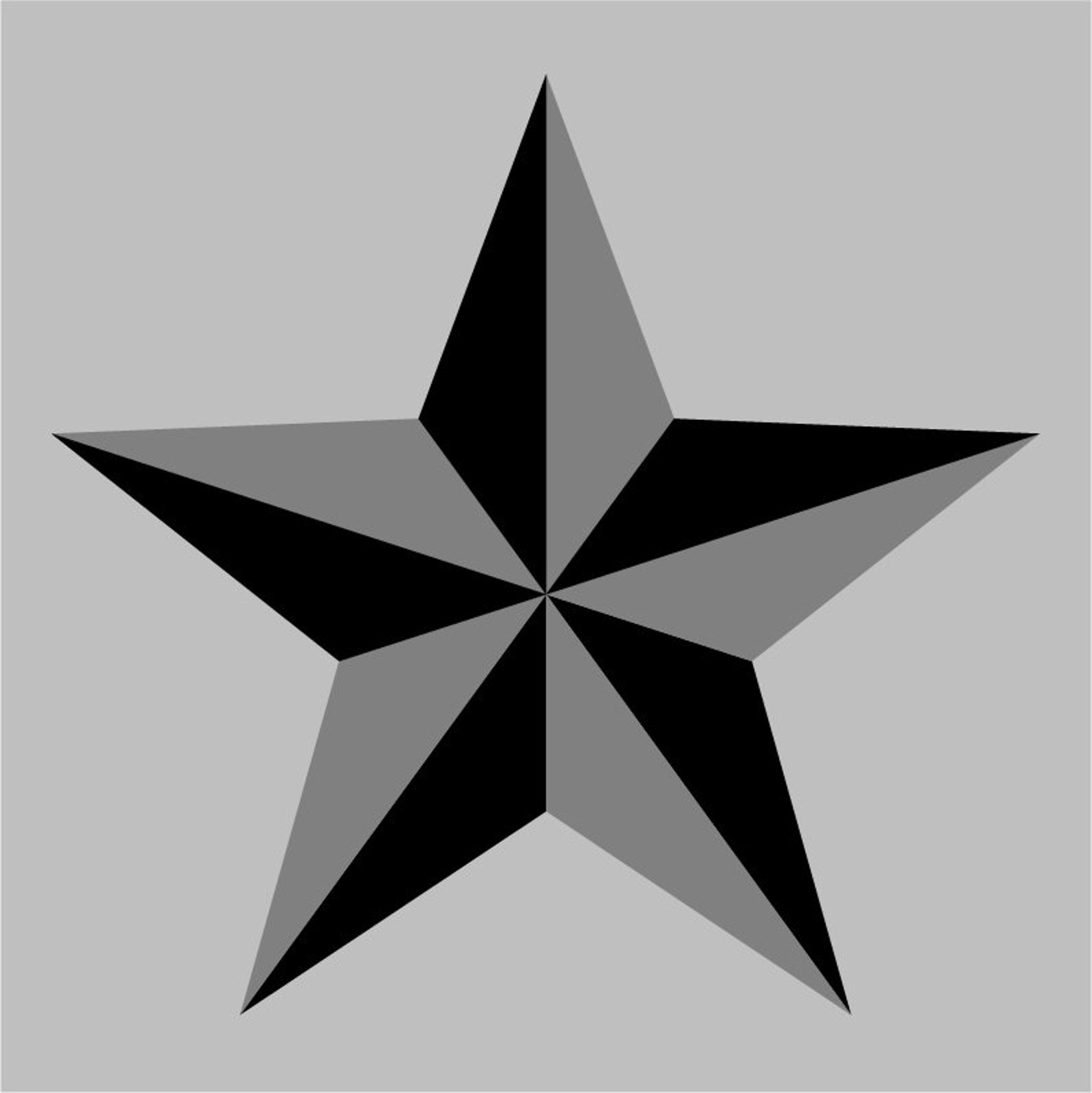 Star Digital Vector Cut Download Svg Dxf Png - Etsy