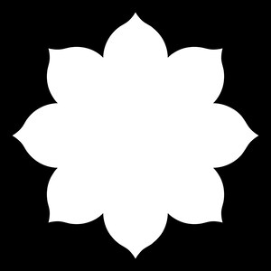 Octofoil Digital Vector Cut Download Svg Png - Etsy