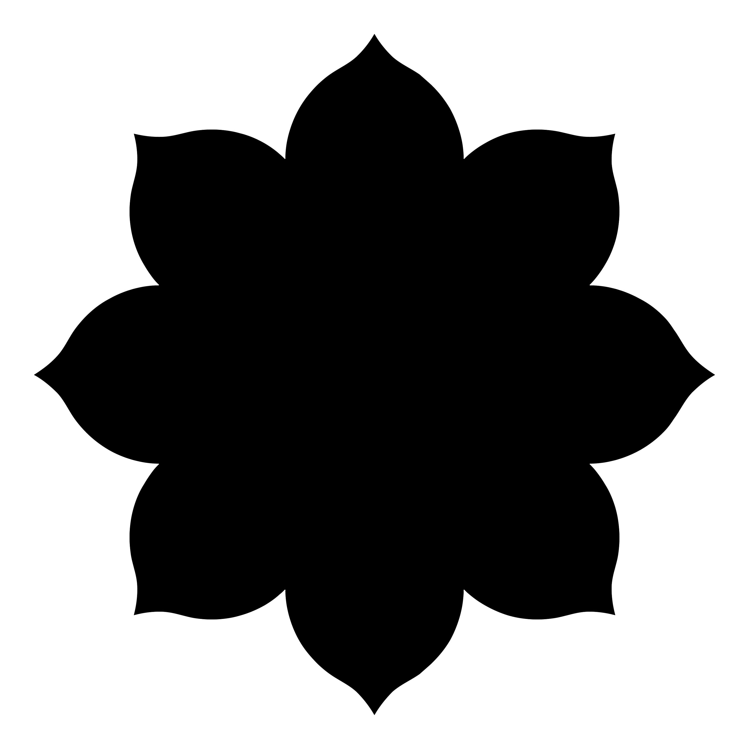 Octofoil Digital Vector Cut Download Svg Png - Etsy