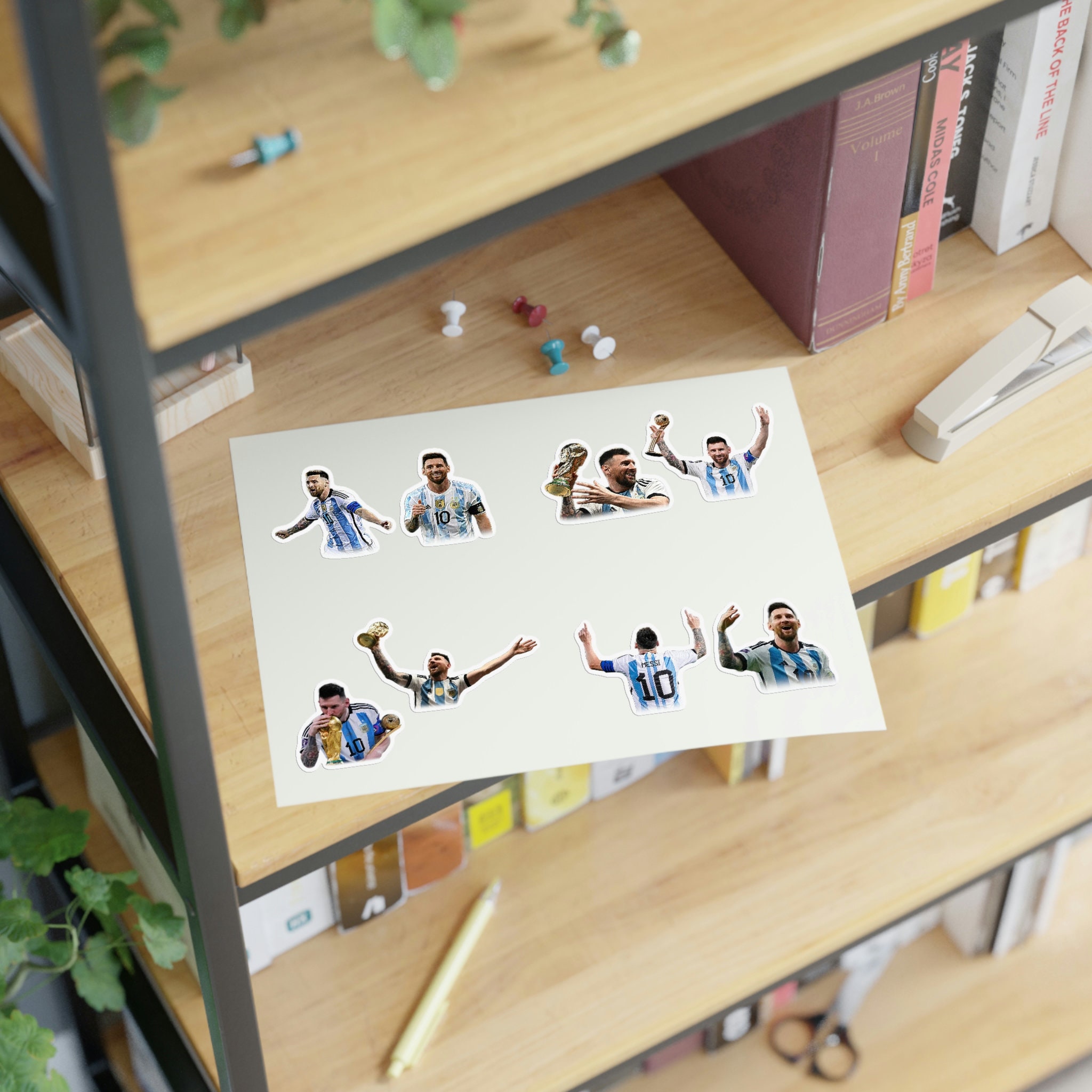 Messi Stickers AFA Sticker Champion of the World, Seleccion Argentina ...