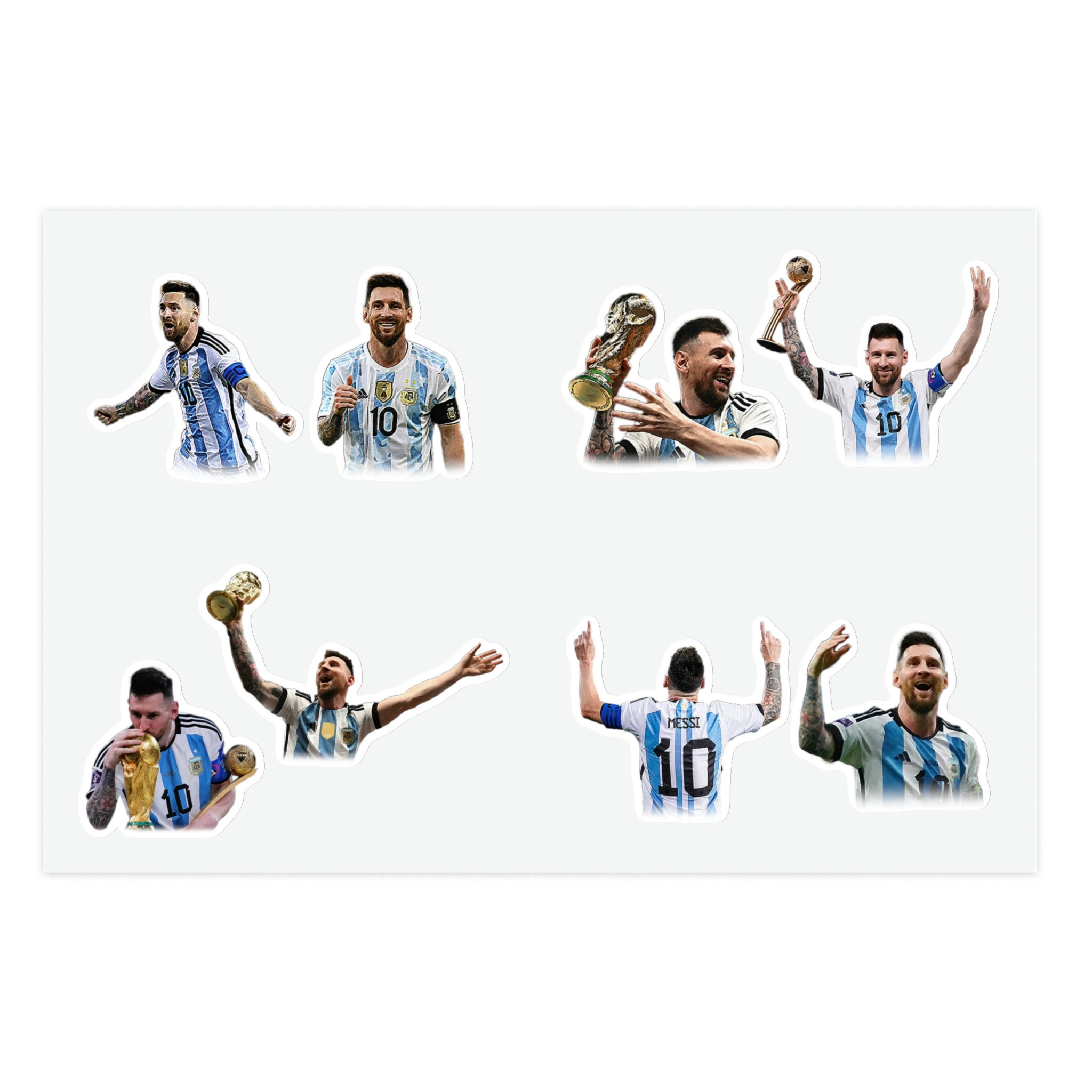 Messi Stickers AFA Sticker Champion of the World, Seleccion Argentina ...