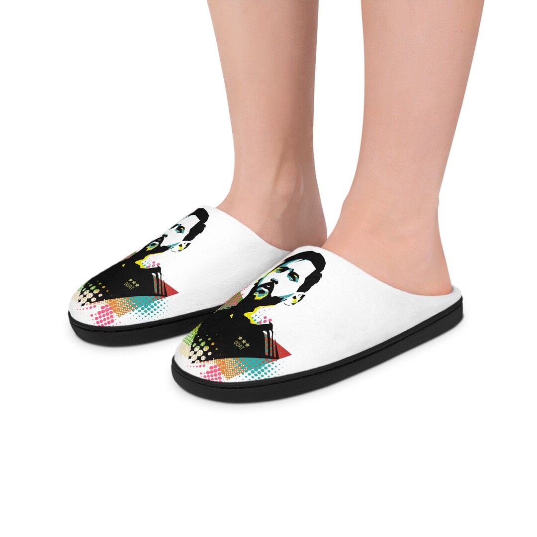 Lionel Messi Men's Indoor Slippers Comfortable Cozy Stylish Warm Soft ...