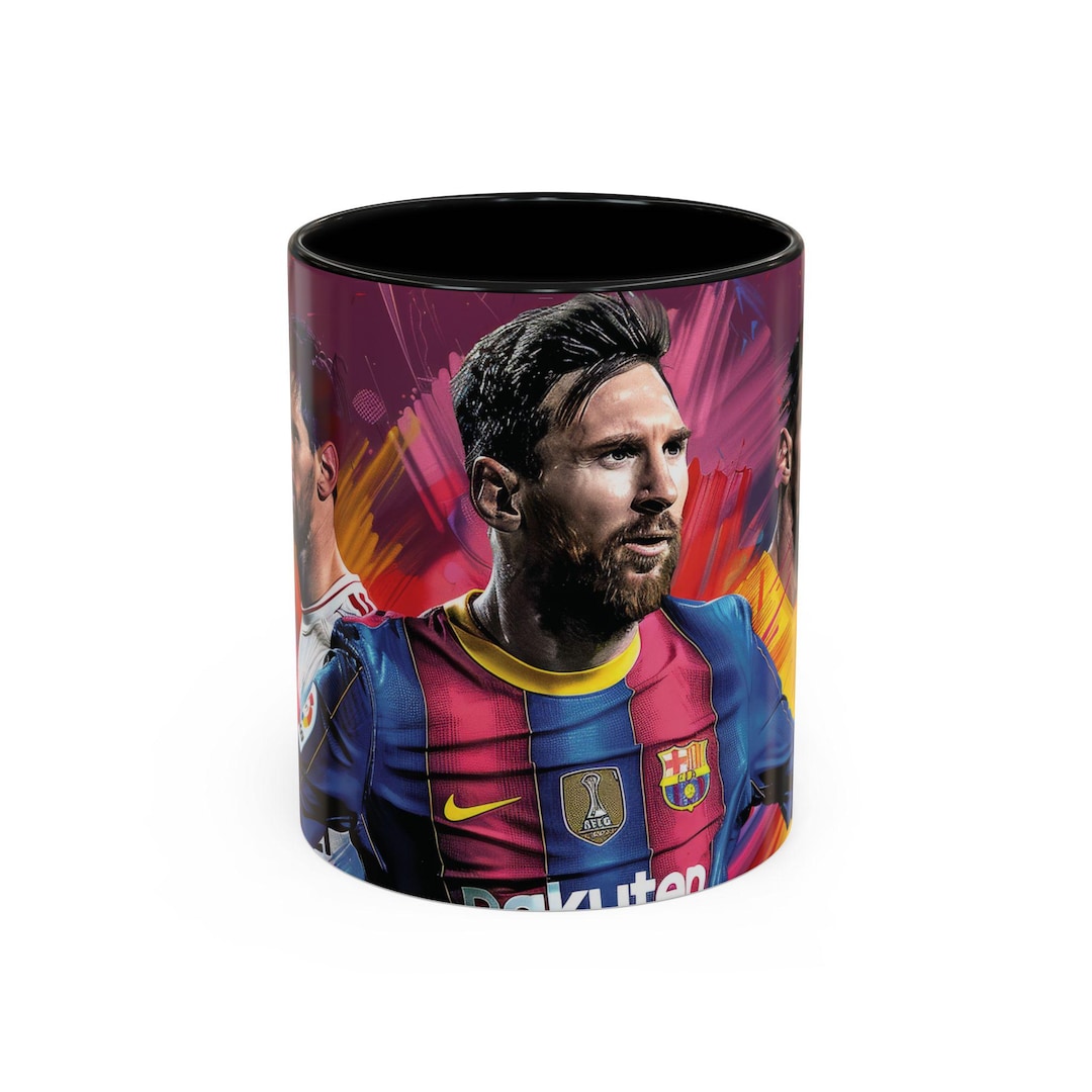 Messi Barcelona Accent Coffee Mug (11, 15oz) - Etsy