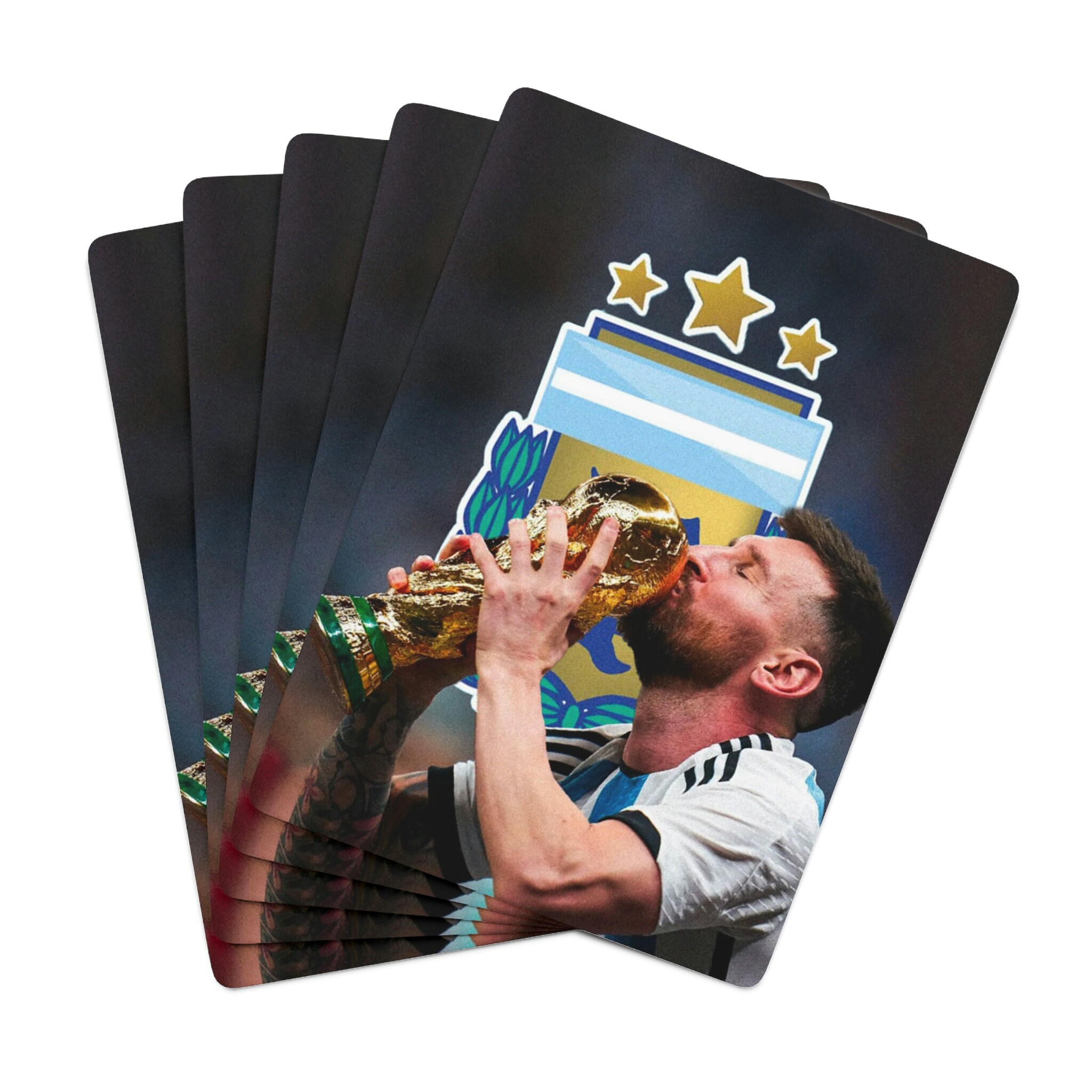Lionel Messi Poker Cards: Custom Playing Card Deck for Football Fans - Etsy