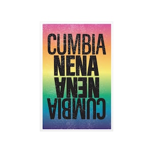 Vibrant Cumbia Nena Poster Argentine Cumbia Art on Premium Matte Paper ...