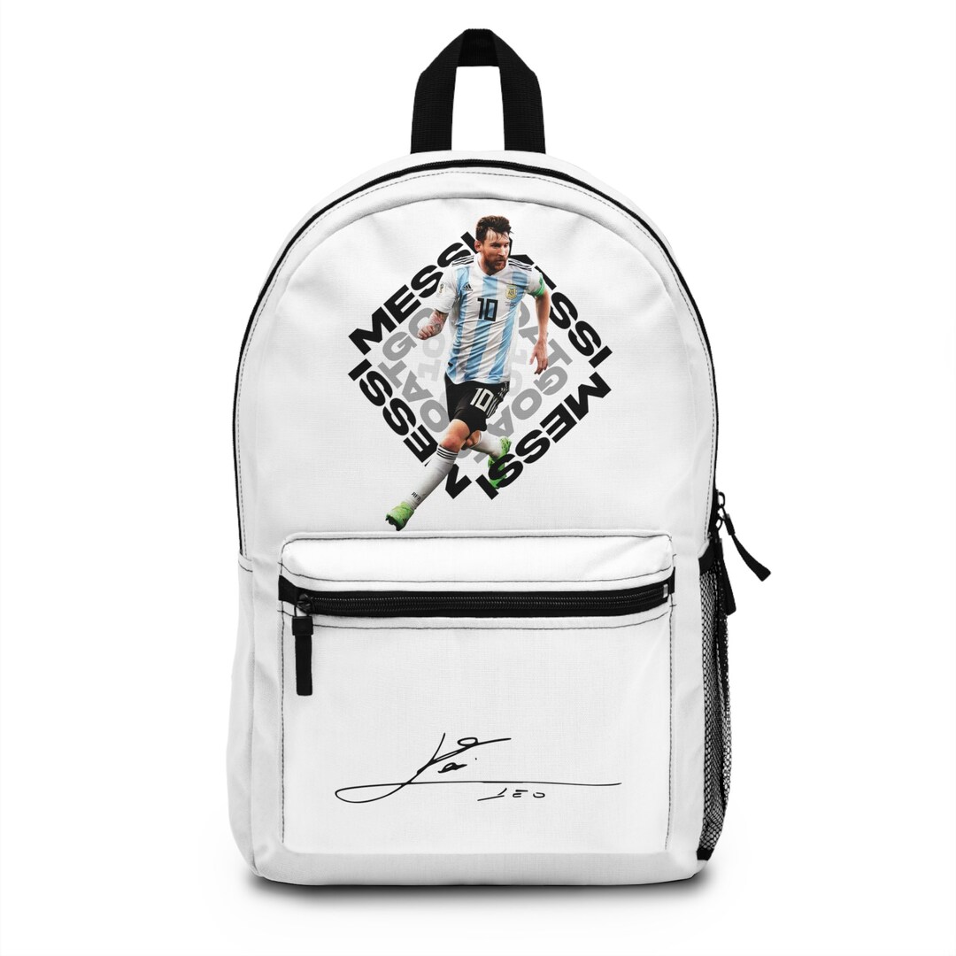 Champion's Stride: the Lionel Messi Signature Backpack - Etsy
