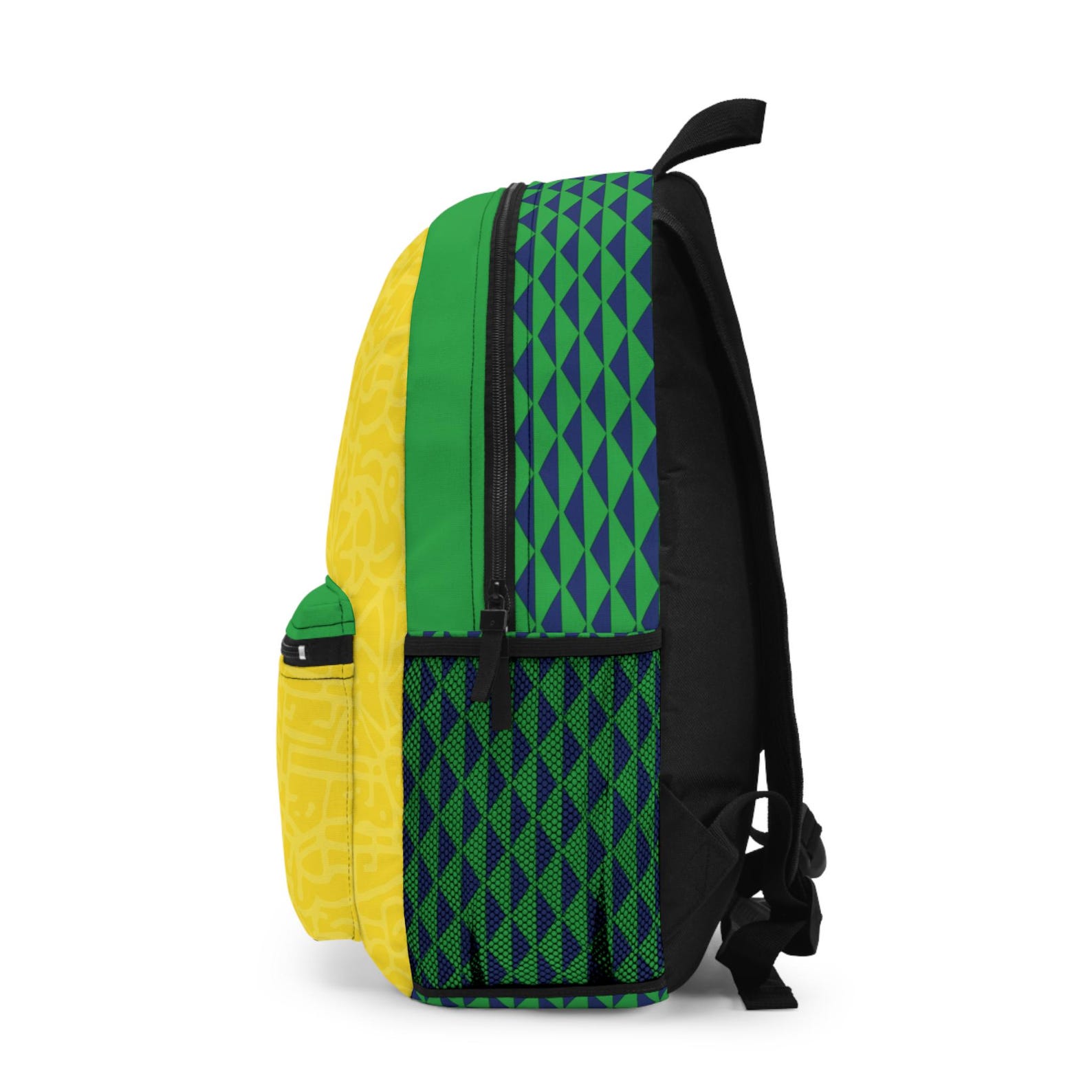 Brazil Soccer Team Colors Backpack, Durable, Lightweight & Stylish Fan ...
