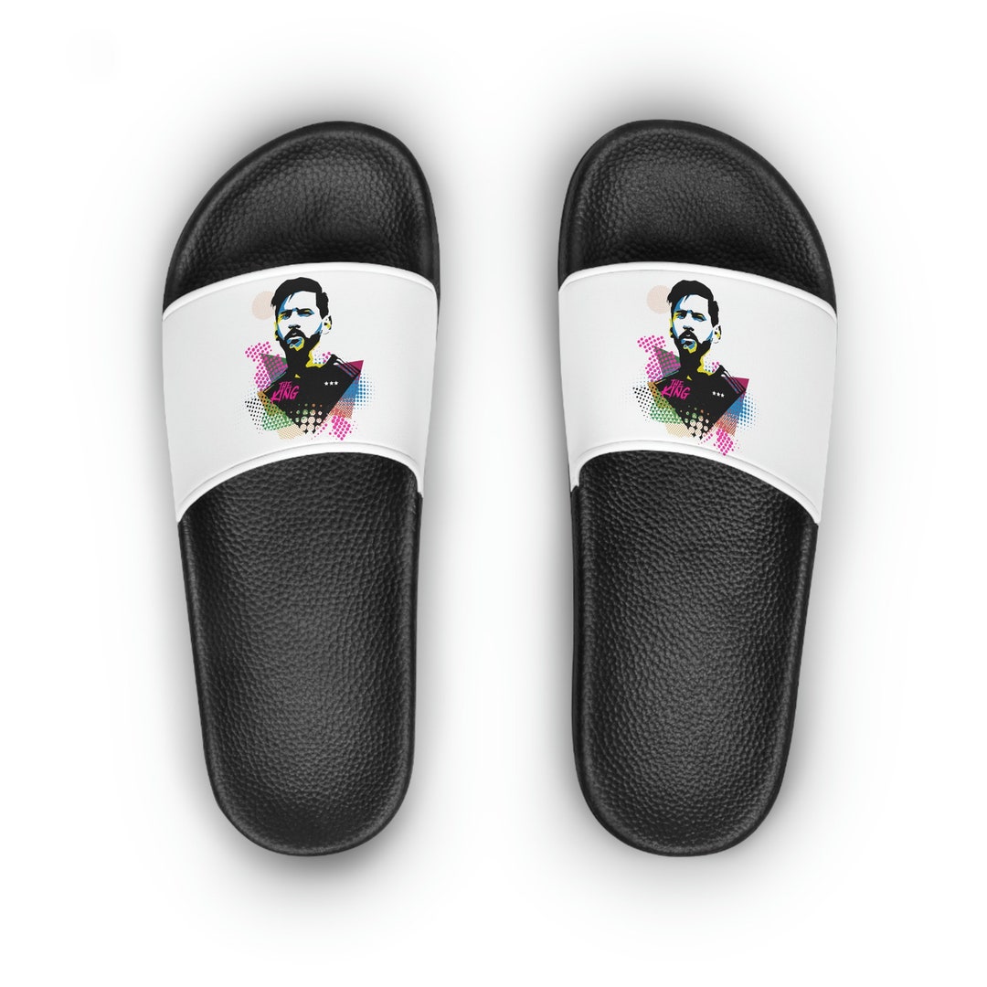Lionel Messi Women's Slide Sandals - Etsy