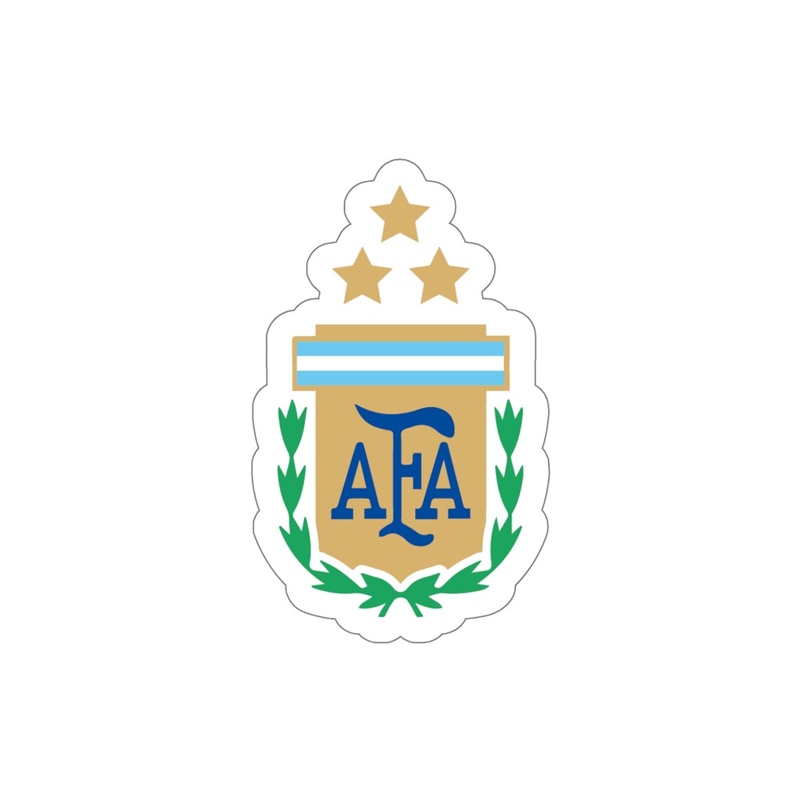 Argentina AFA Die-cut Sticker, AFA Sticker Champion of the World ...