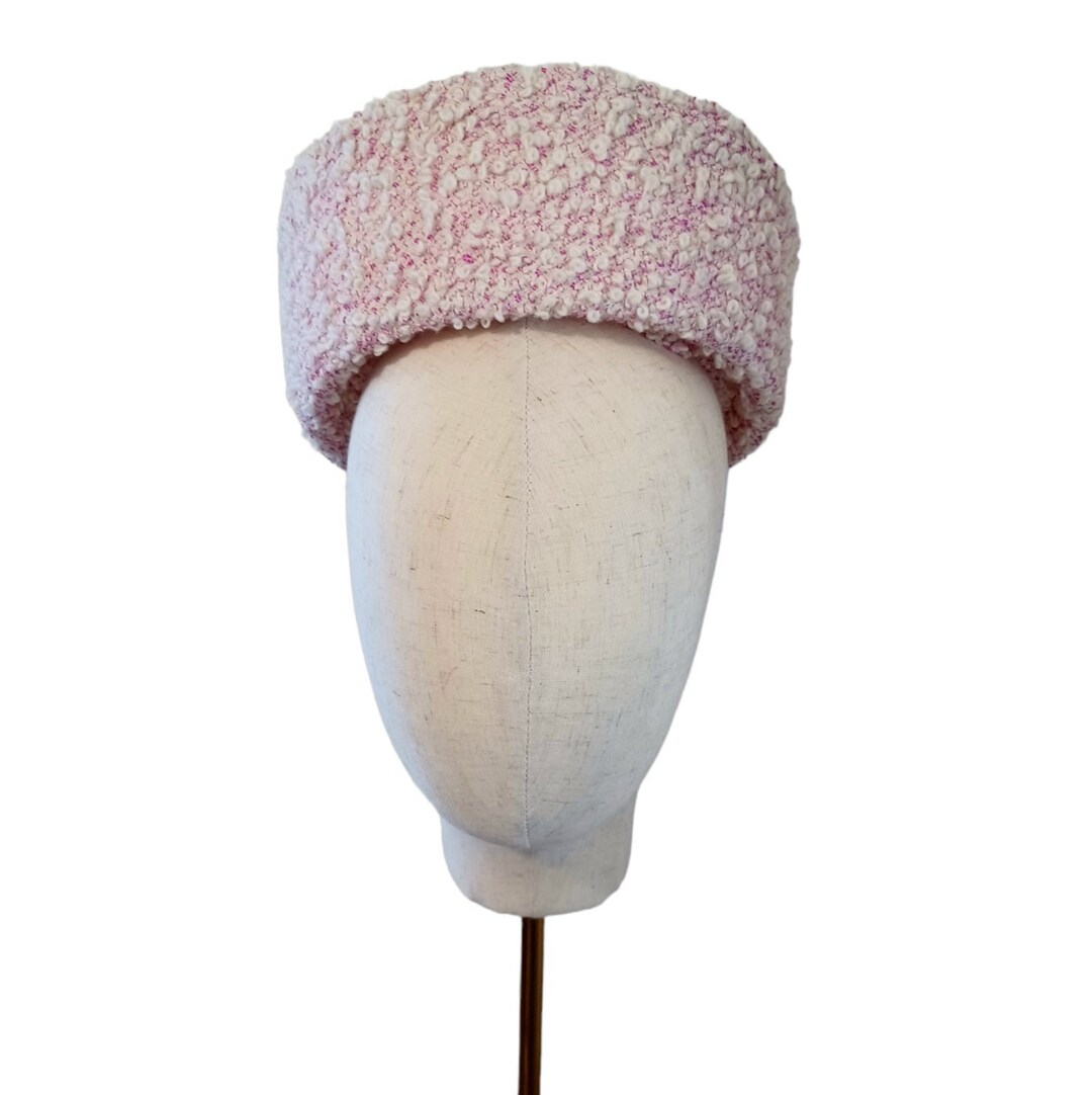 Pillbox Hat Jackie O. Style Pink Pillbox Hat in Gorgeous Luxury Pink ...