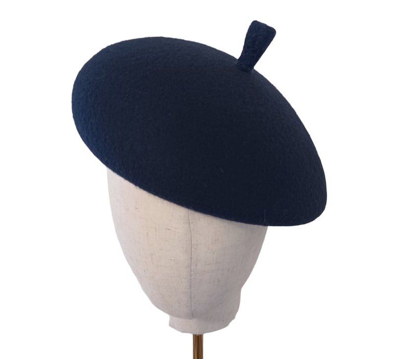 Parisian Beret, Made to Order Designer Made Fashion Hat With Optional ...