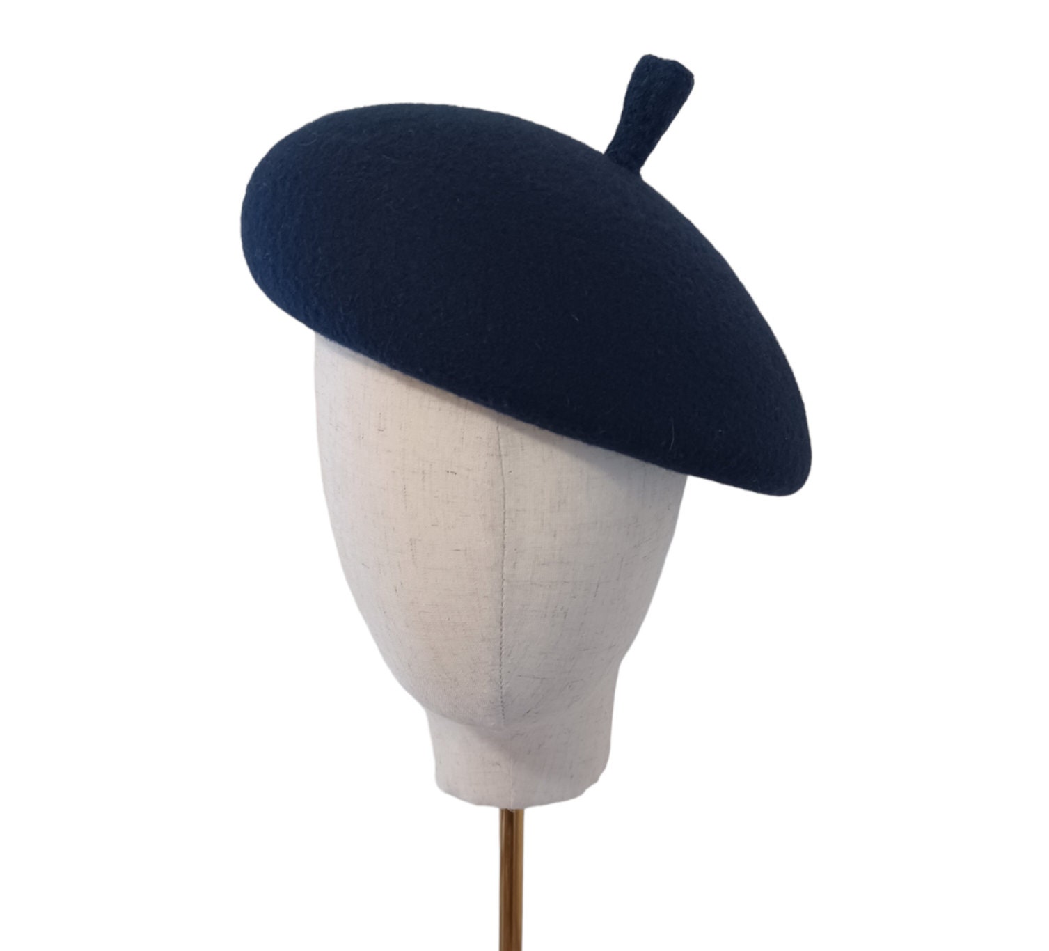 Parisian Beret, Made to Order Designer Made Fashion Hat With Optional ...