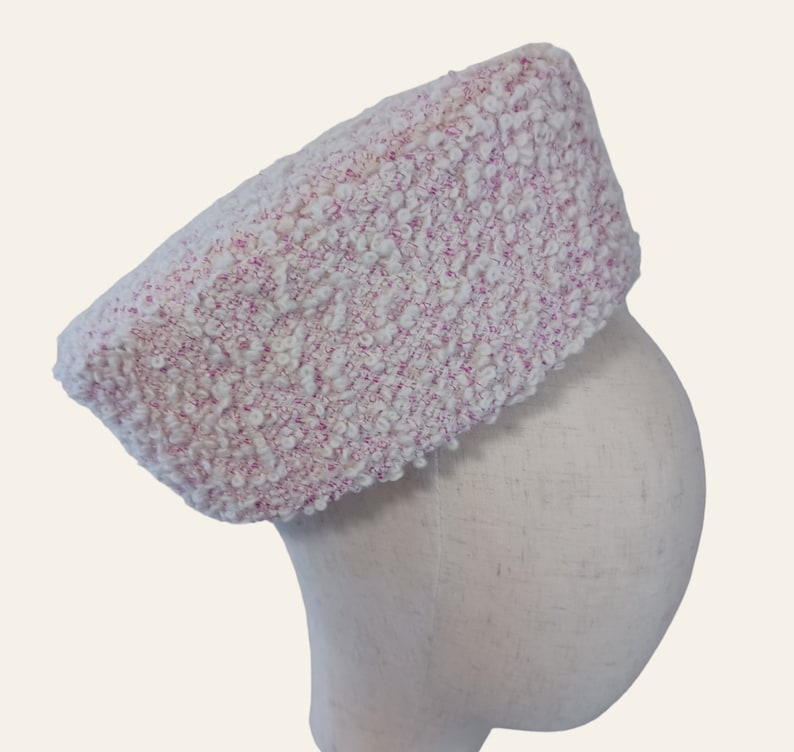 Pillbox Hat Jackie O. Style Pink Pillbox Hat in Gorgeous Luxury Pink ...