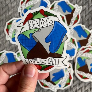 Kevin's Famous Chili Sticker the Office Laptop Decal Dunder Mifflin ...
