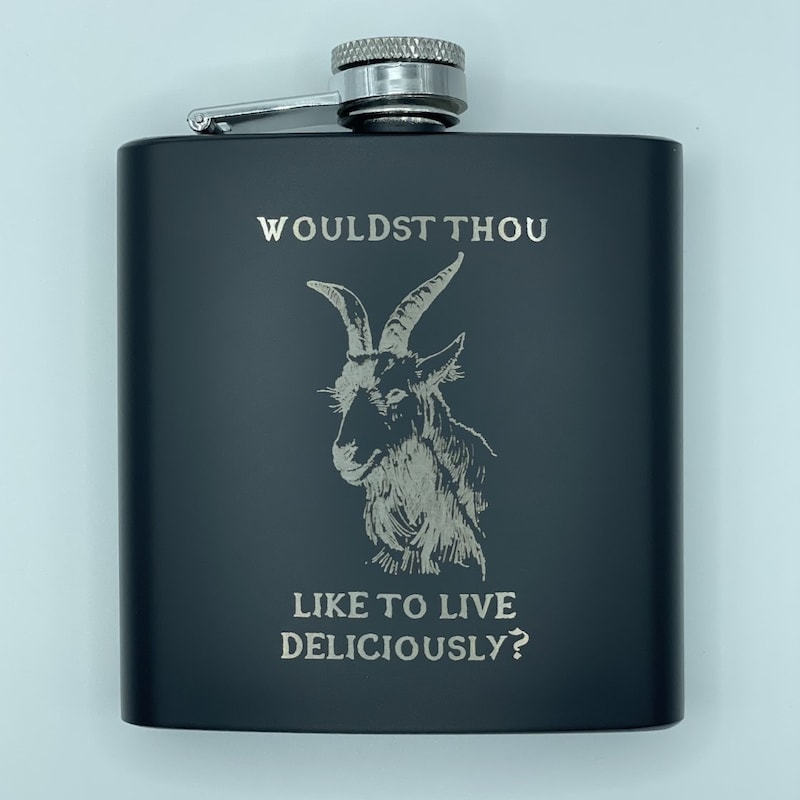 Engraved Horror Flasks - Etsy