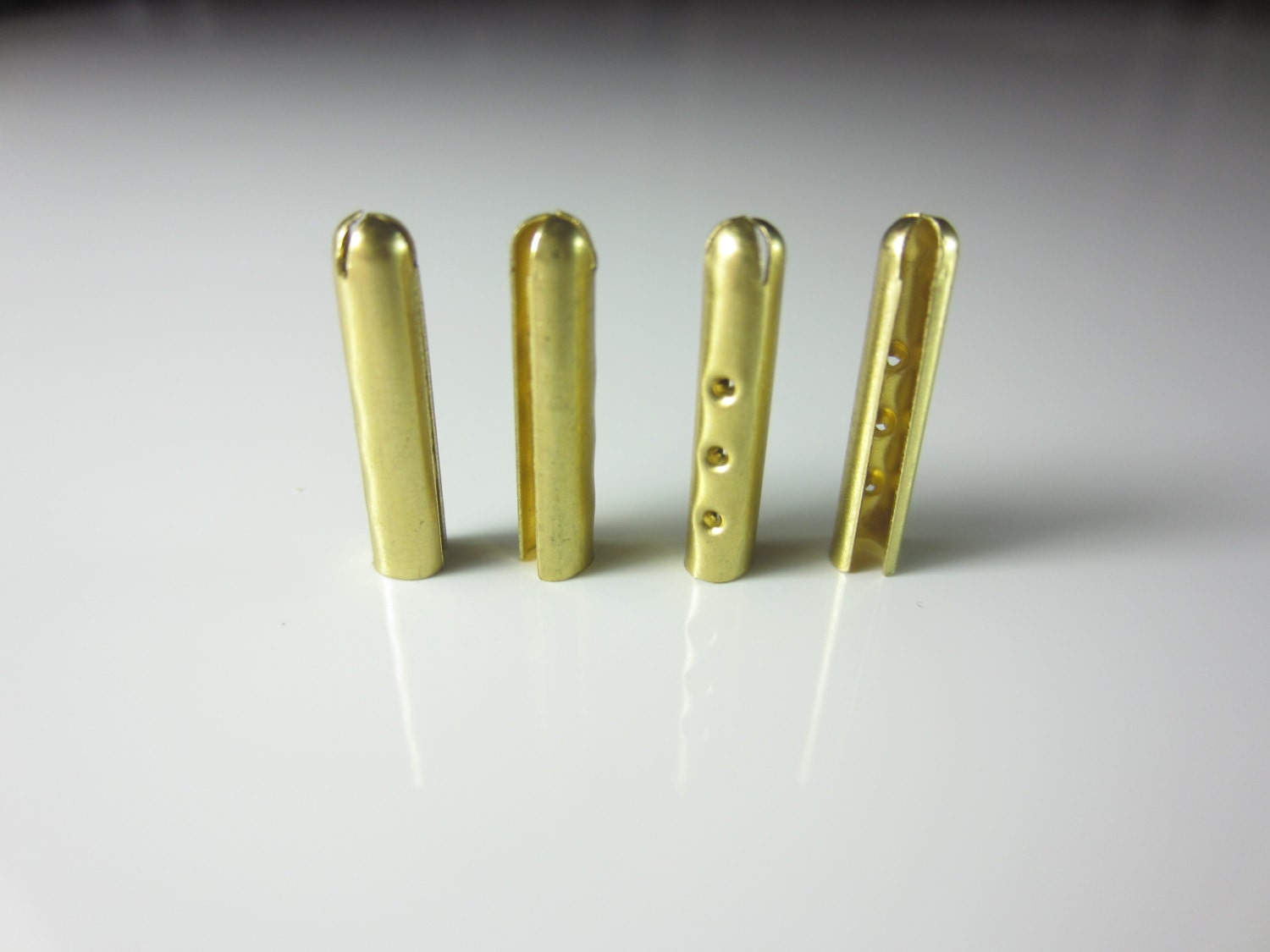 Large Gold Metal Shoelace / Drawstring Tips aglets - Etsy