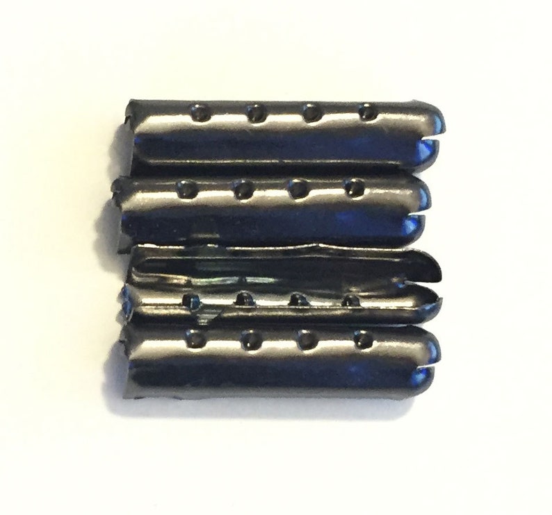 Gun Metal Shoe Lace / Drawstring Tips aglets 8 Pieces - Etsy