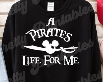 A Pirates Life for Me SVG - Etsy