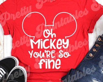 Mickey so Fine Svg - Etsy