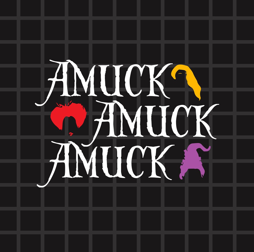 Amuck Svg, Hocus Pocus Witch Svg, Mickey Halloween Svg, Mouse Svg ...