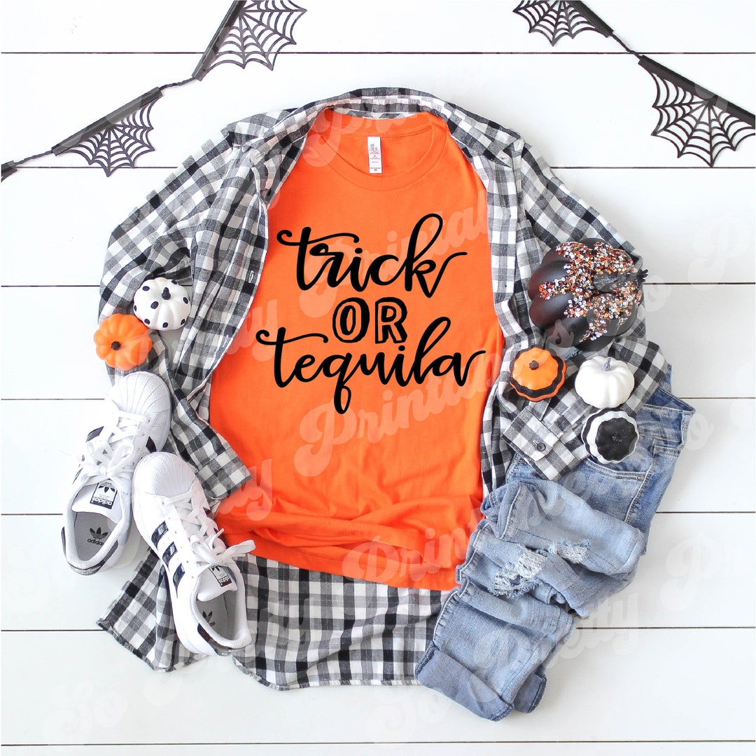 Halloween Svg, SVG File, Trick or Tequila SVG, Wine Halloween Svg ...