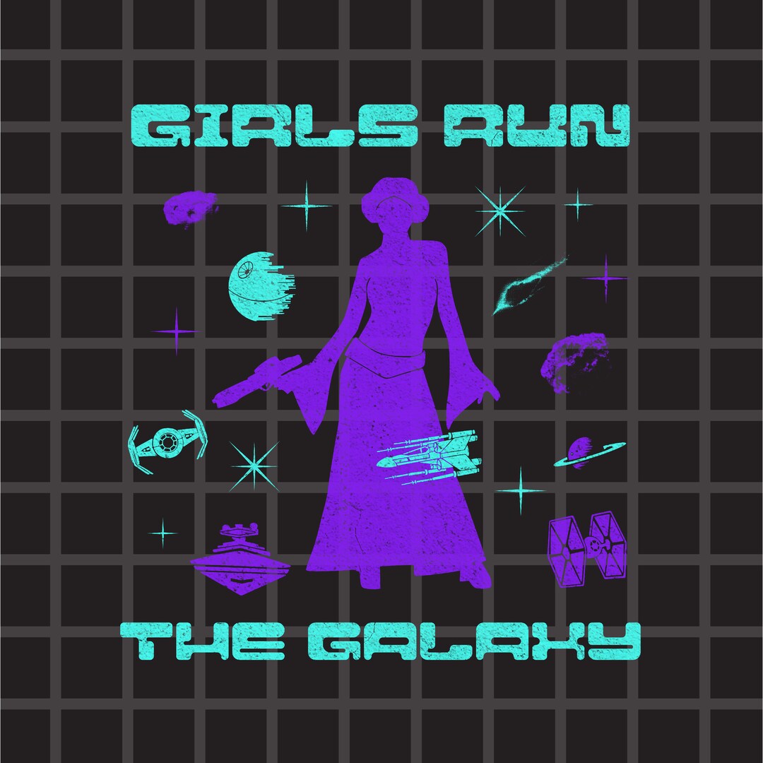Girls Run the Galaxy Png, Vintage Leia Png, Halloween Png, Mickey Png ...