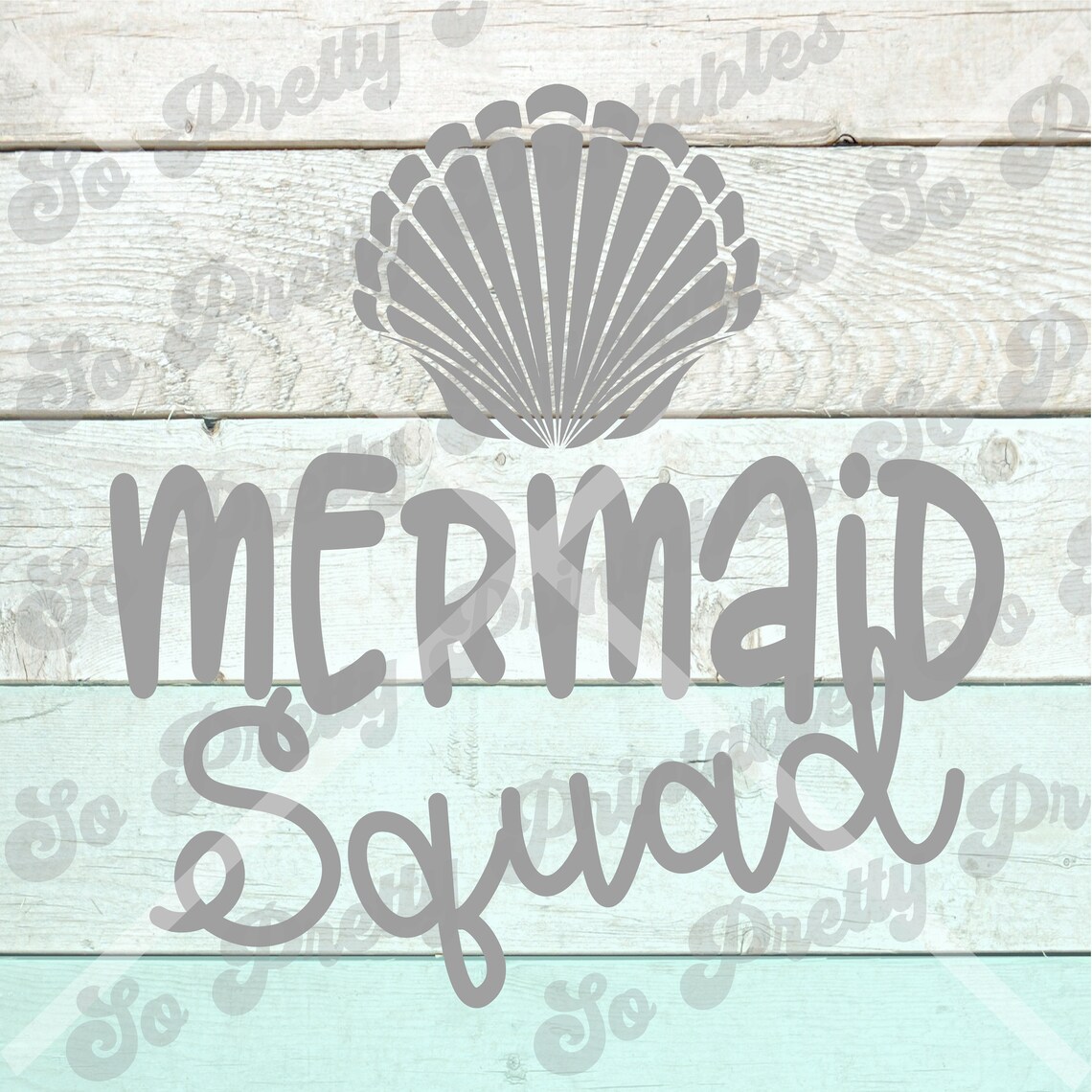 Mermaid Squad svg Mermaid svg Mermaid Birthday Party | Etsy