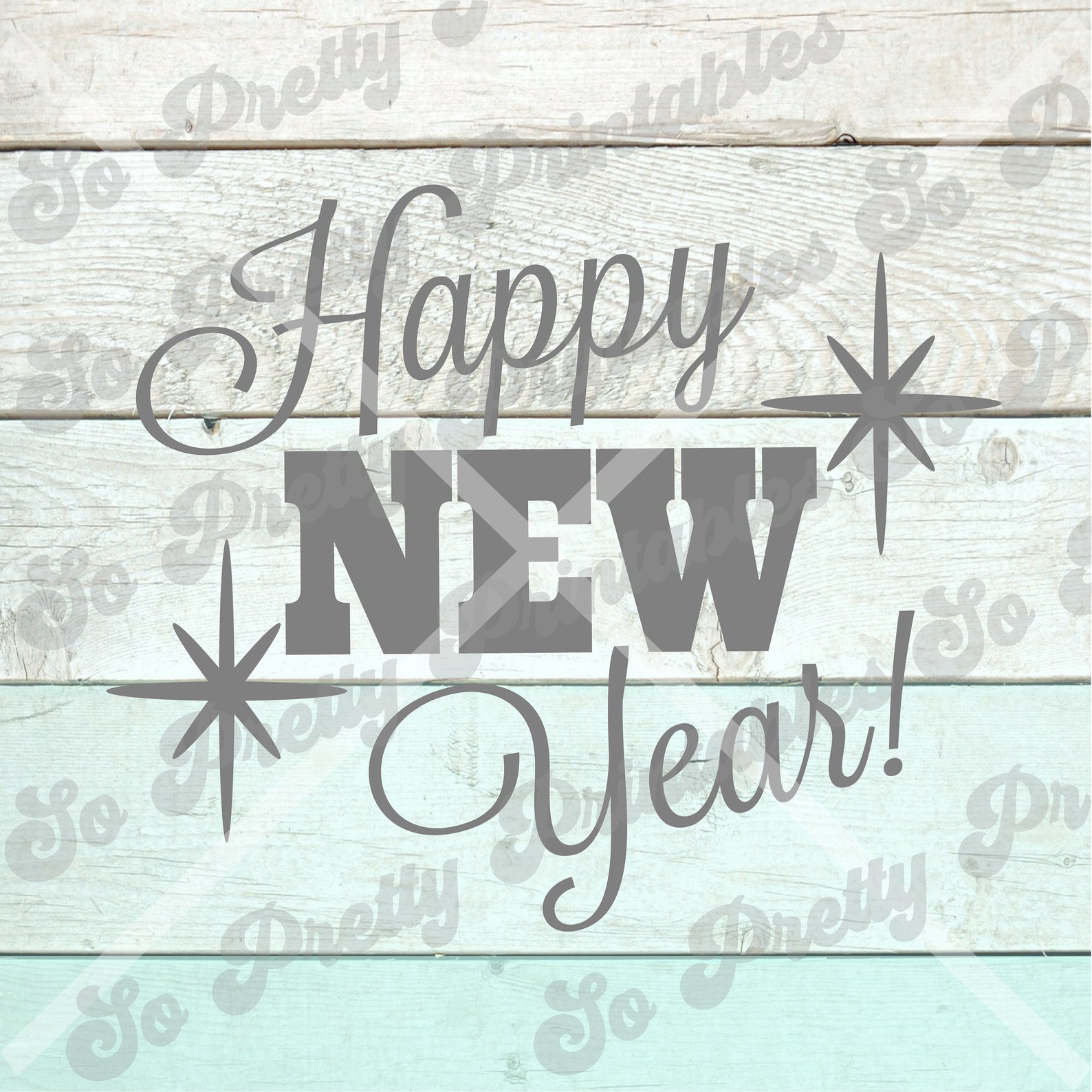 New Year Svg, Happy New Year Svg, Holiday Svg, Champagne Svg, Digital ...