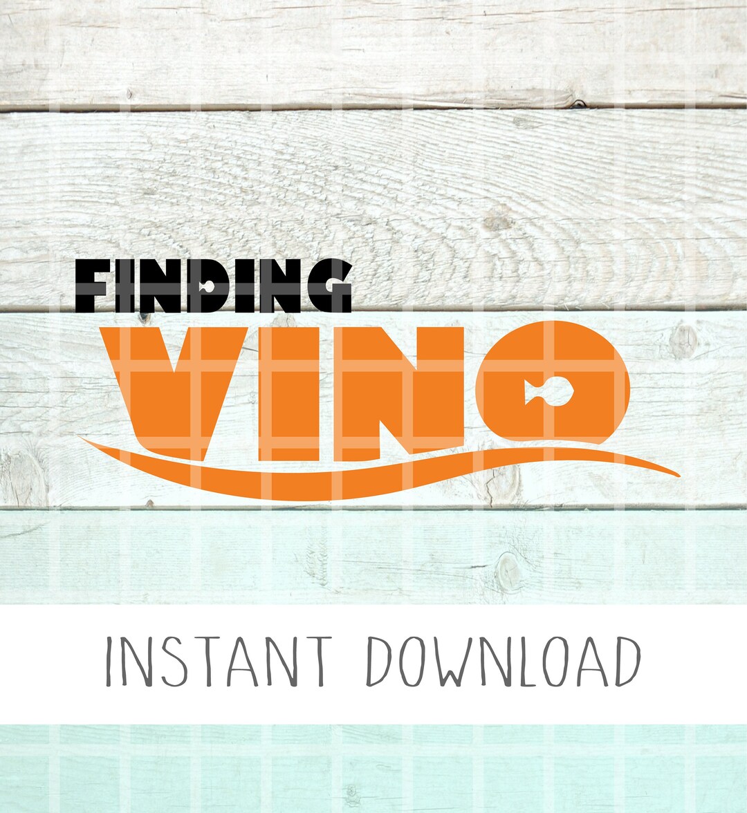 Finding Vino Svg, Funny Nemo Svg, Funny Alcohol Punny Svg, Retro Mickey ...