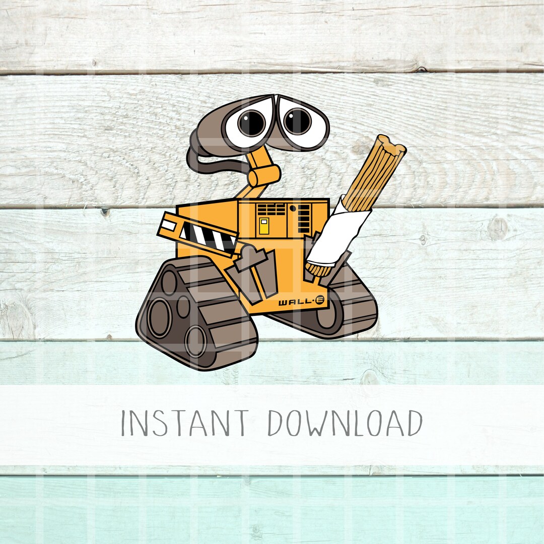 Wall E Churro Svg, Retro Png, Magical Retro Mickey Svg , Mickey Svg ...