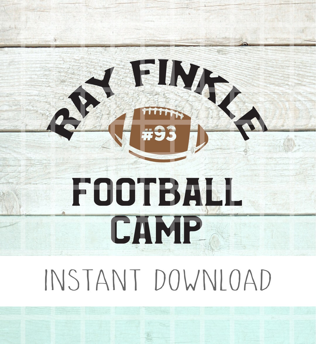 Ray Finkle Football Camp SVG, Sublimation PNG, Funny Movie Svg, Movie ...
