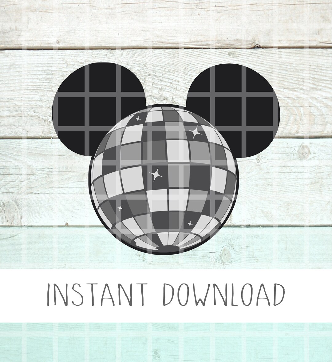 Mickey Disco Ball Svg, New Year Png, New Years PNG, Happy New Year Png ...