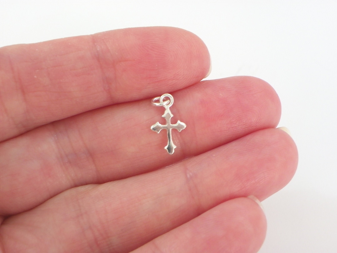 925 Sterling Silver Cross, Sterling Silver Cross Charm Pendant ...