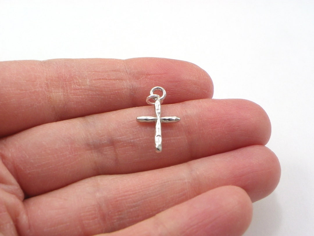 925 Sterling Silver Cross, Sterling Silver Cross Charm Pendant ...