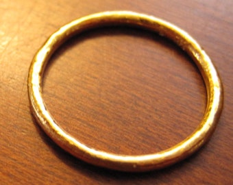 24k Gold Ring | Etsy