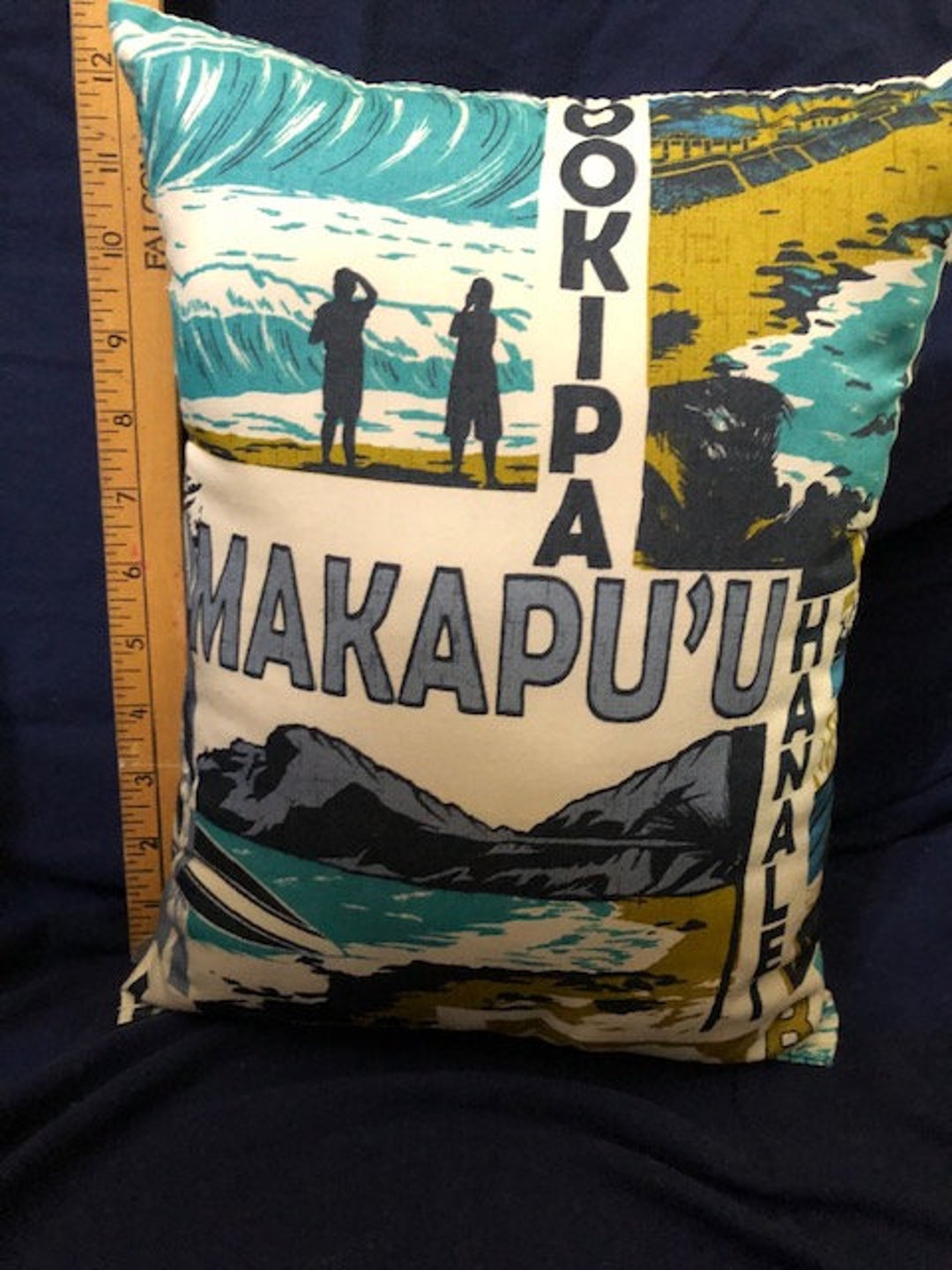 Pipeline Beaches Pillow - Stuff Your Own - Etsy