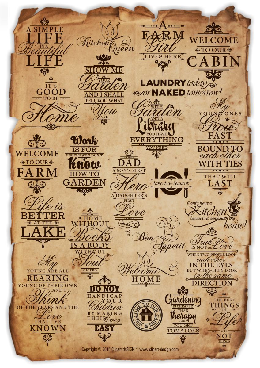 Wall Decal Printable and T-shirt Designs Collection of 101 - Etsy