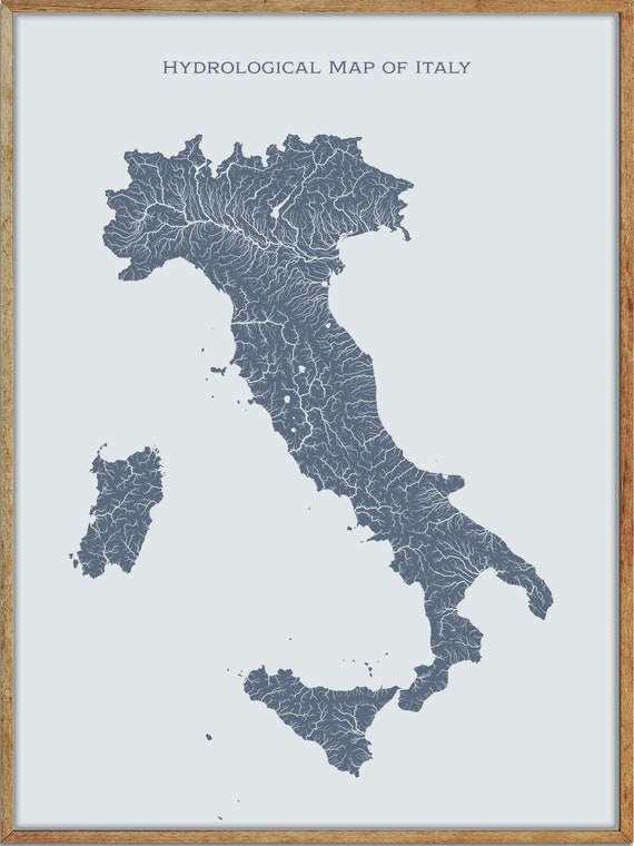Map Of Italy Rivers