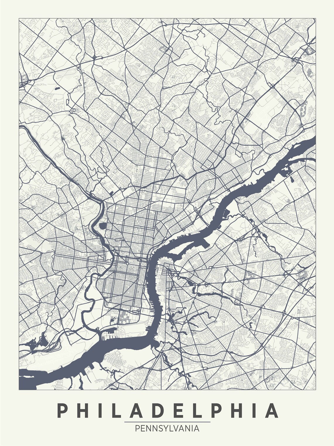 Set of 3 Custom Map Prints Custom Locations Your Choice of 3 | Etsy